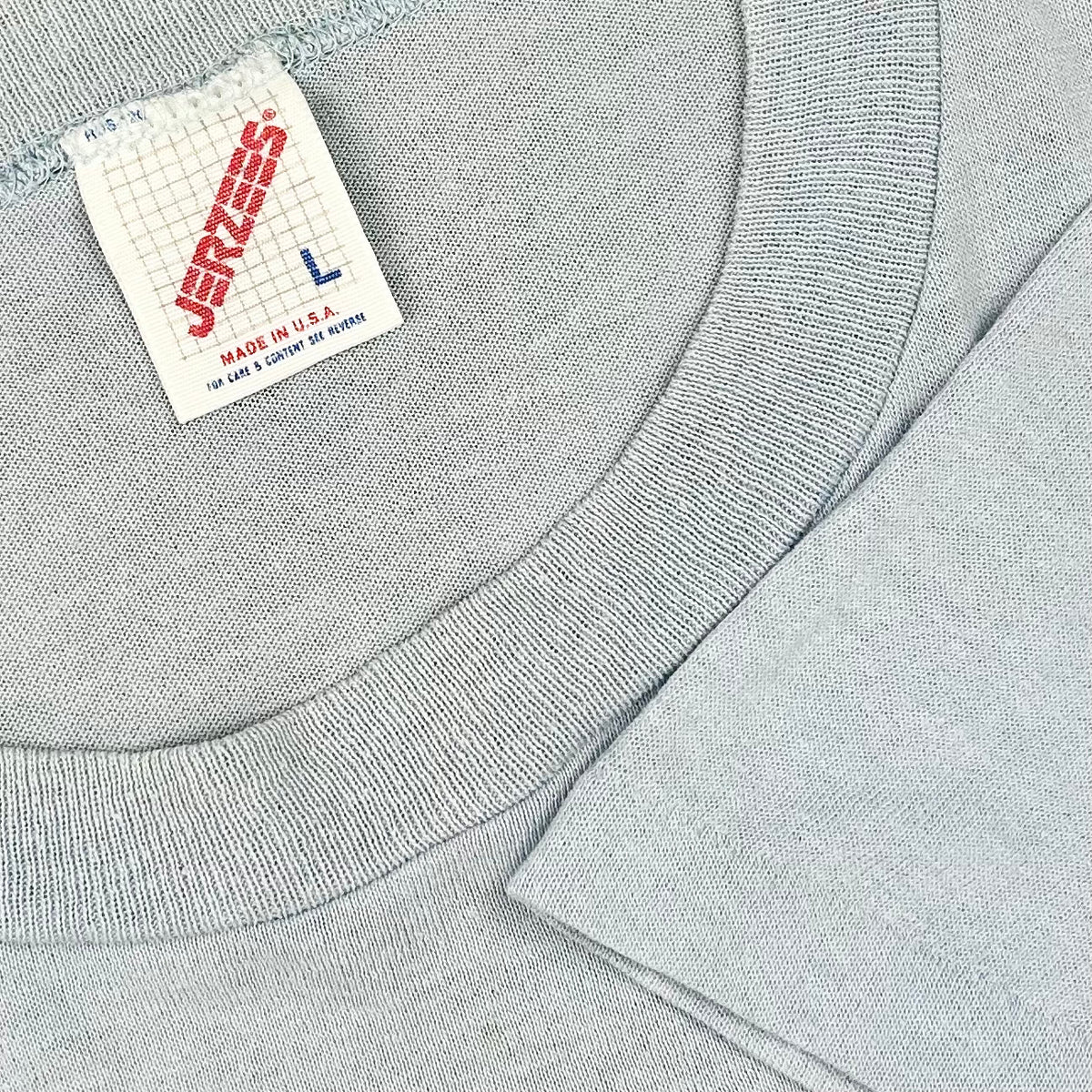 LATE 80S LIGHT BLUE JERZEES T-SHIRT – JERKS™