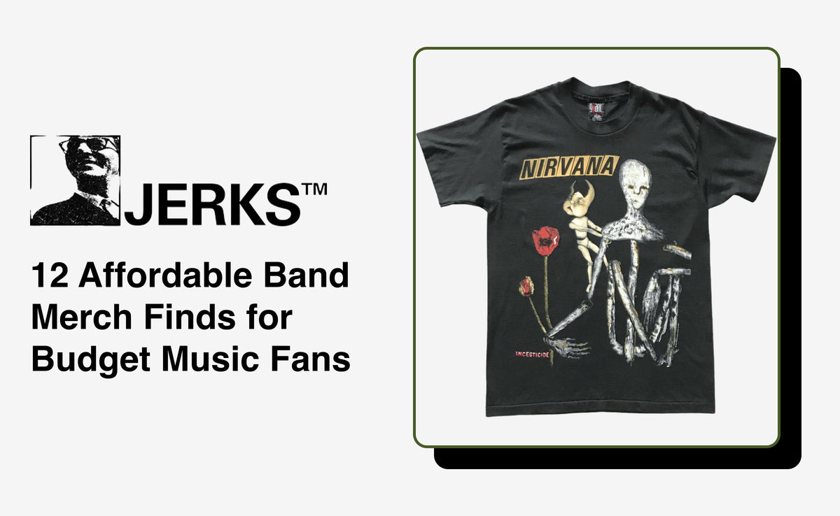 12 Affordable Band Merch Finds for Budget Music Fans – JERKS™
