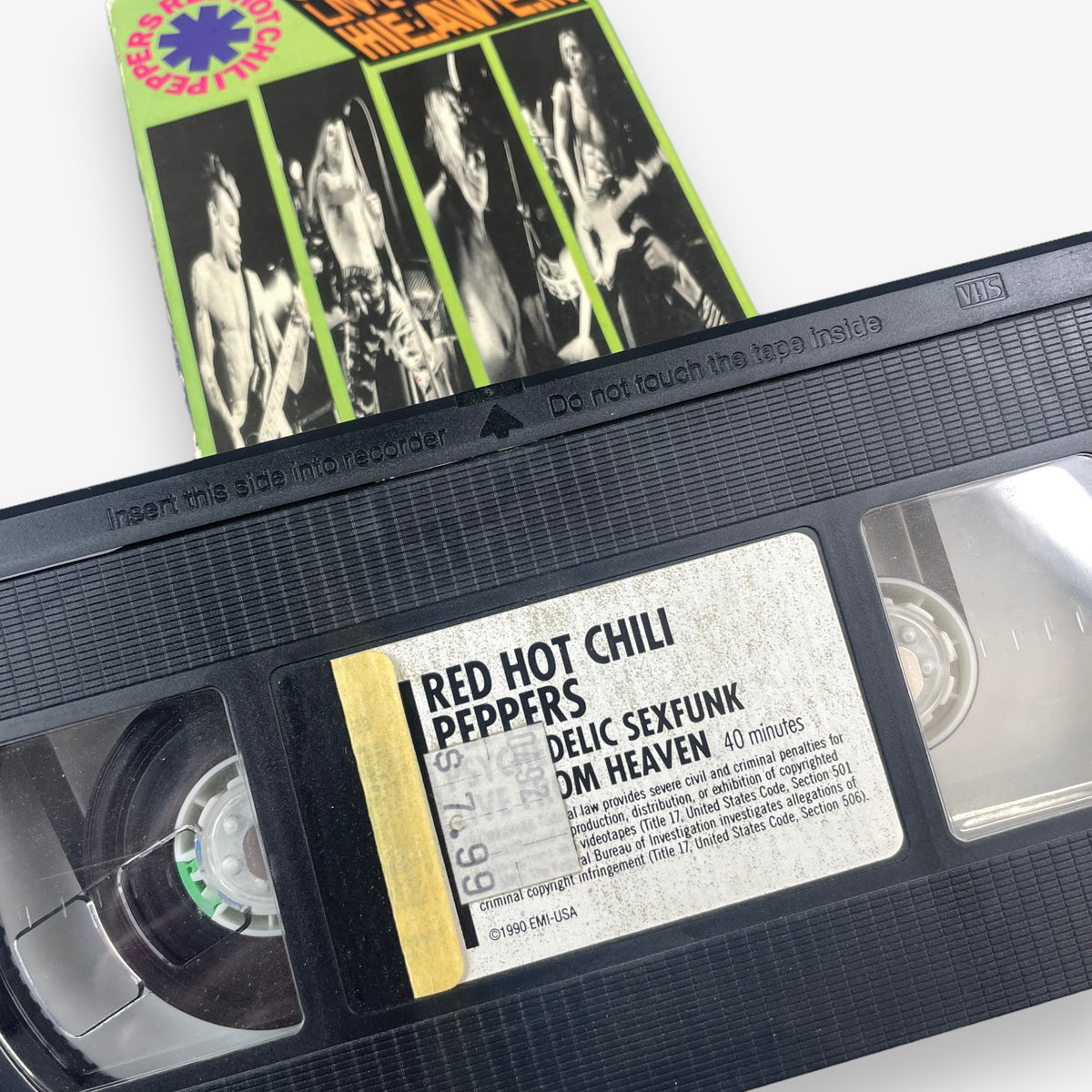 1990 RED HOT CHILLI PEPPERS VHS – JERKS™